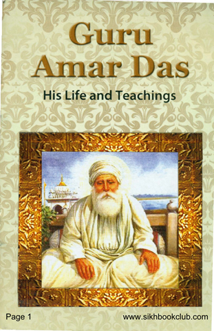 Guru Amar Das His Life And Teachings - SikhBookClub